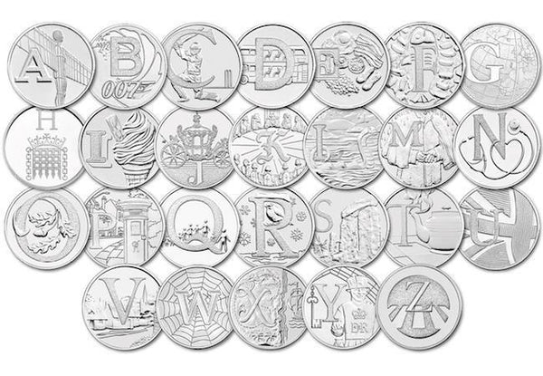 A-Z 10p Coin Collection