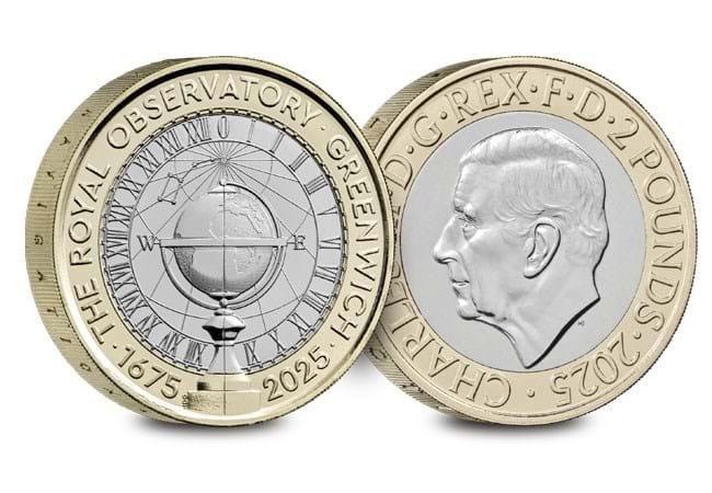 2025 Royal Observatory Greenwich £2 Brilliant Uncirculated Coin | Copes ...
