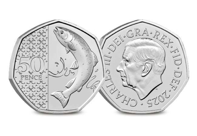 2021 Shield Design 50p Brilliant Uncirculated Coin